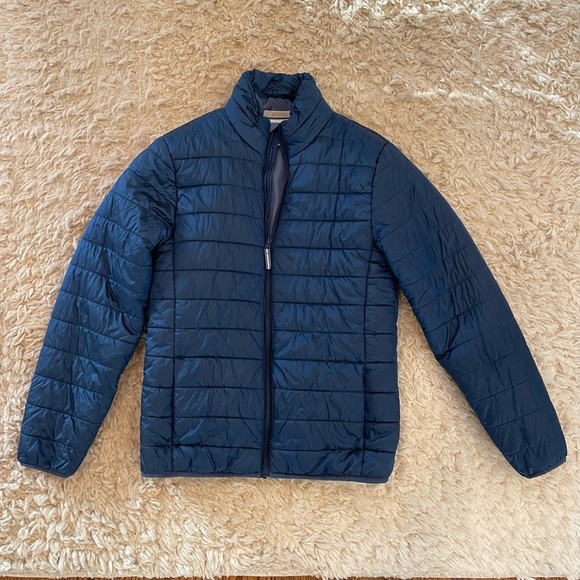 Goodfellow & Co | Jackets & Coats | Goodfellow Co Blue Puffer Coat Mens ...